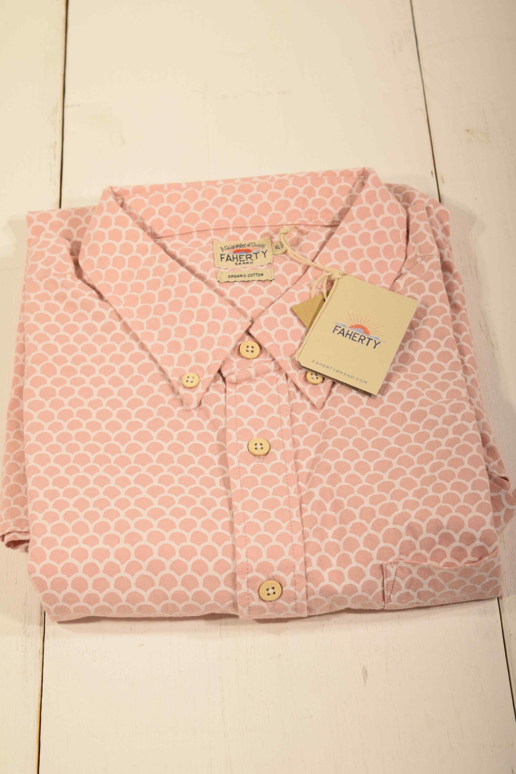 Faherty Button Down Fish Scale | Hardwick and Company