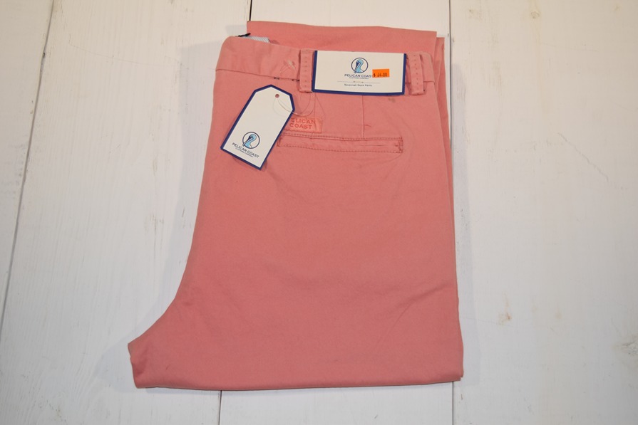 Pelican Coast Pink Savannah Dock Pants | Hardwick and Company